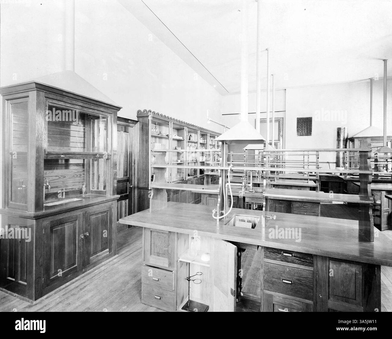The chemical laboratory at St. Cloud State University, located in the ...