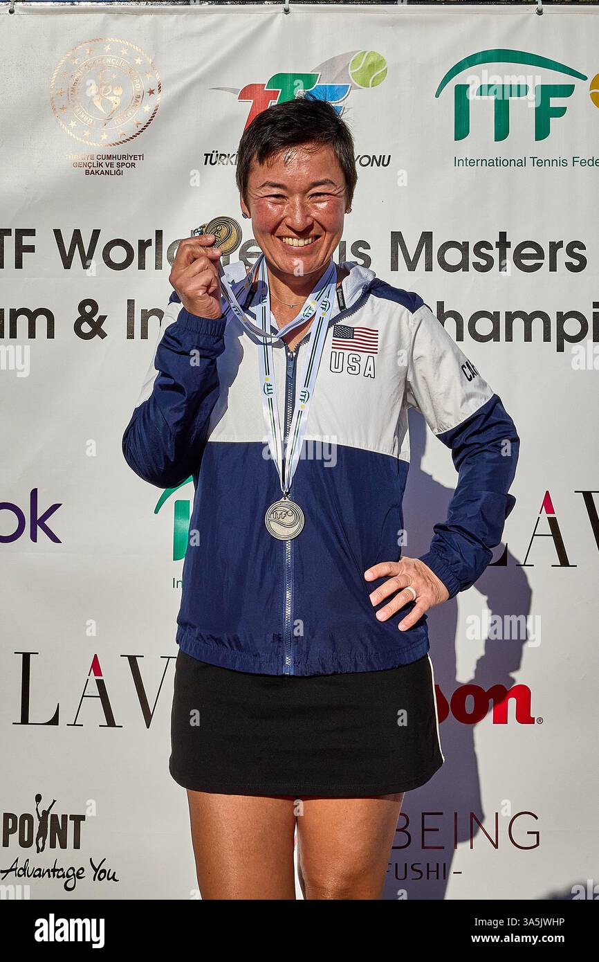 Manavgat, Antalya, Turkey. 21st Mar, 2025. Mariko Fritz-Krockow (USA ...