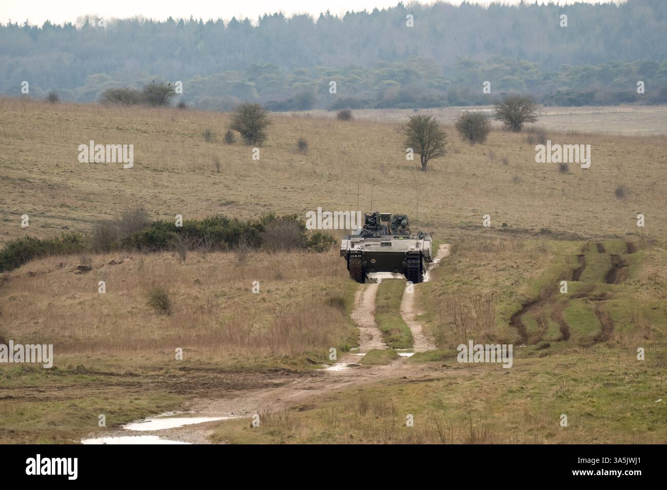 British army General Dynamics Ajax tank, reconnaissance and strike ...