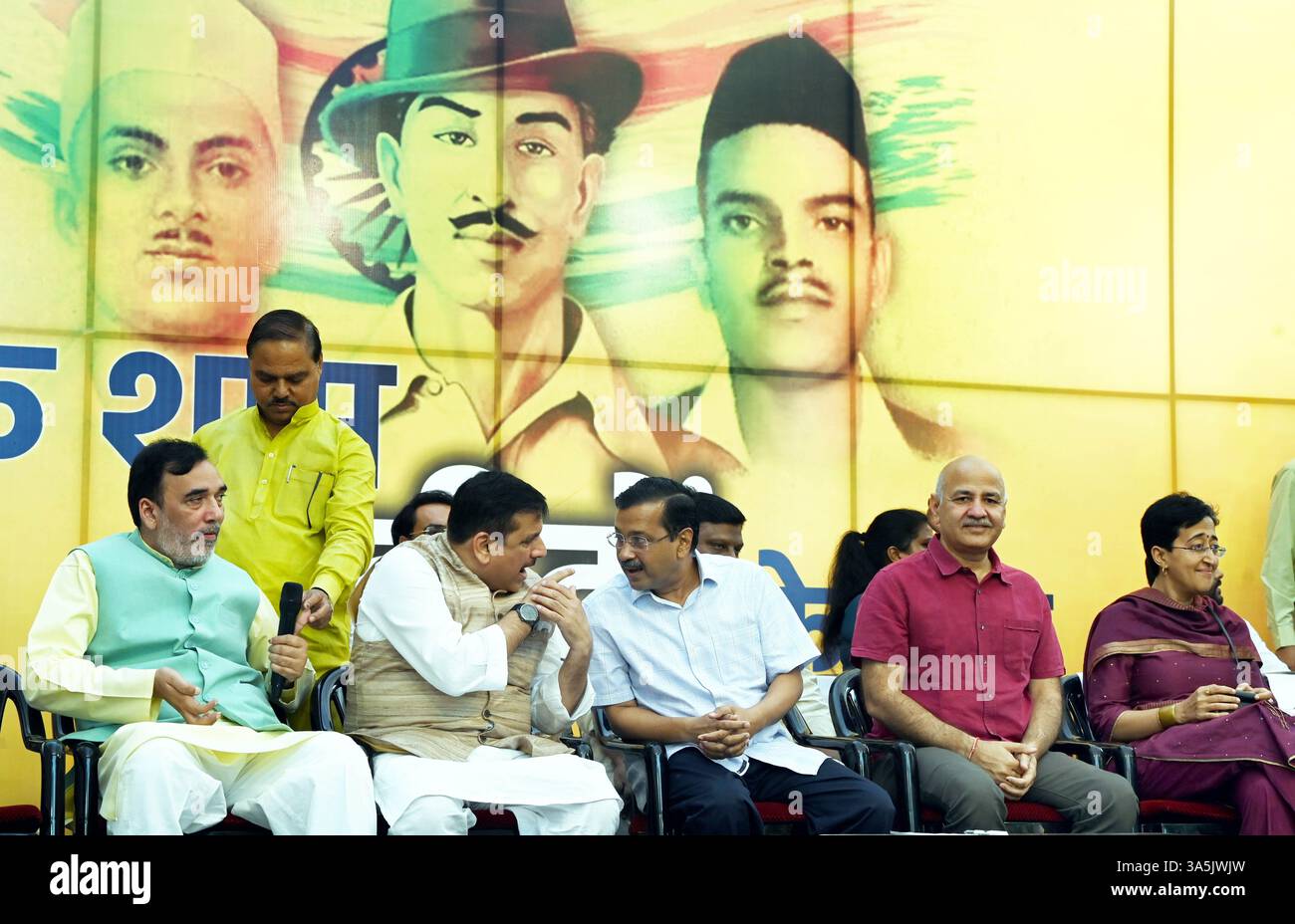 Bhagat singh, rajguru and sukhdev hi-res stock photography and images ...