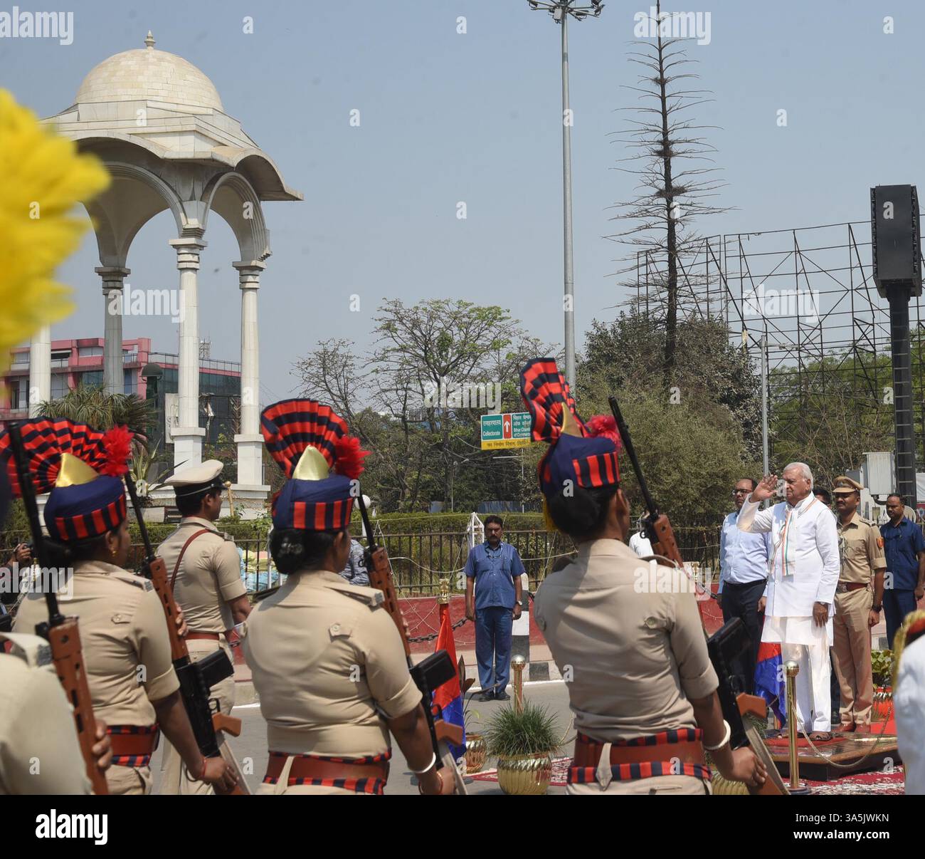 PATNA, INDIA - MARCH 23: Bihar Governor Arif Mohammad Khan during ...