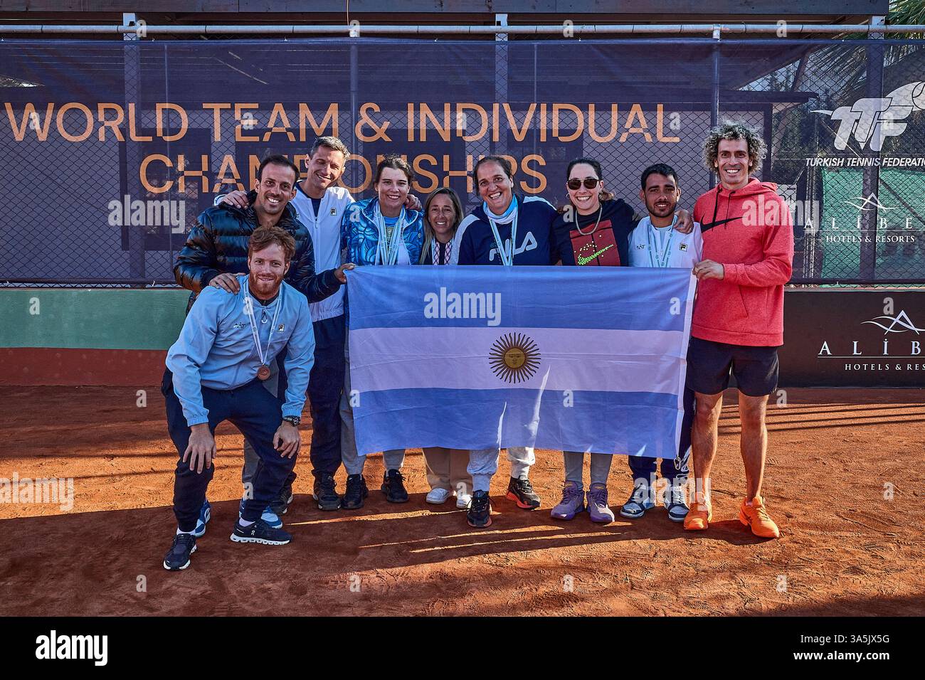 Manavgat, Antalya, Turkey. 21st Mar, 2025. Impressions during the 2025 ITF World Tennis Masters ...