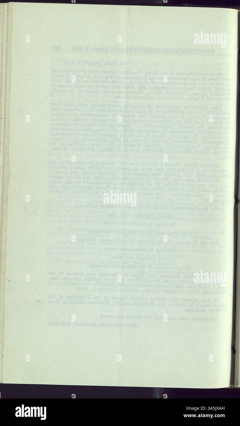 This document captures the changes and expansion of Minnesota's higher education system ...