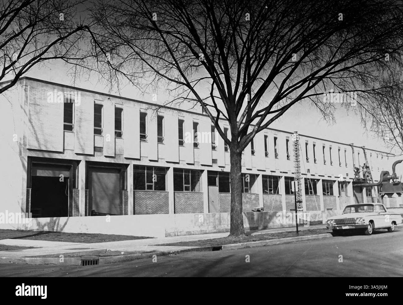 Exterior view of Headley Hall, built in 1963 at St. Cloud State ...