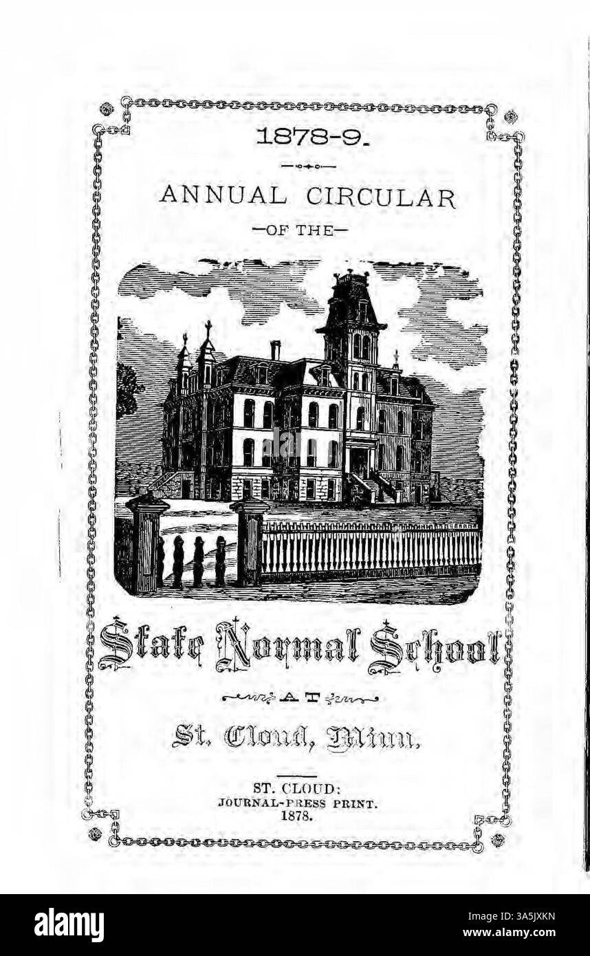 The Annual Circulater of the State Normal School at St. Cloud ...