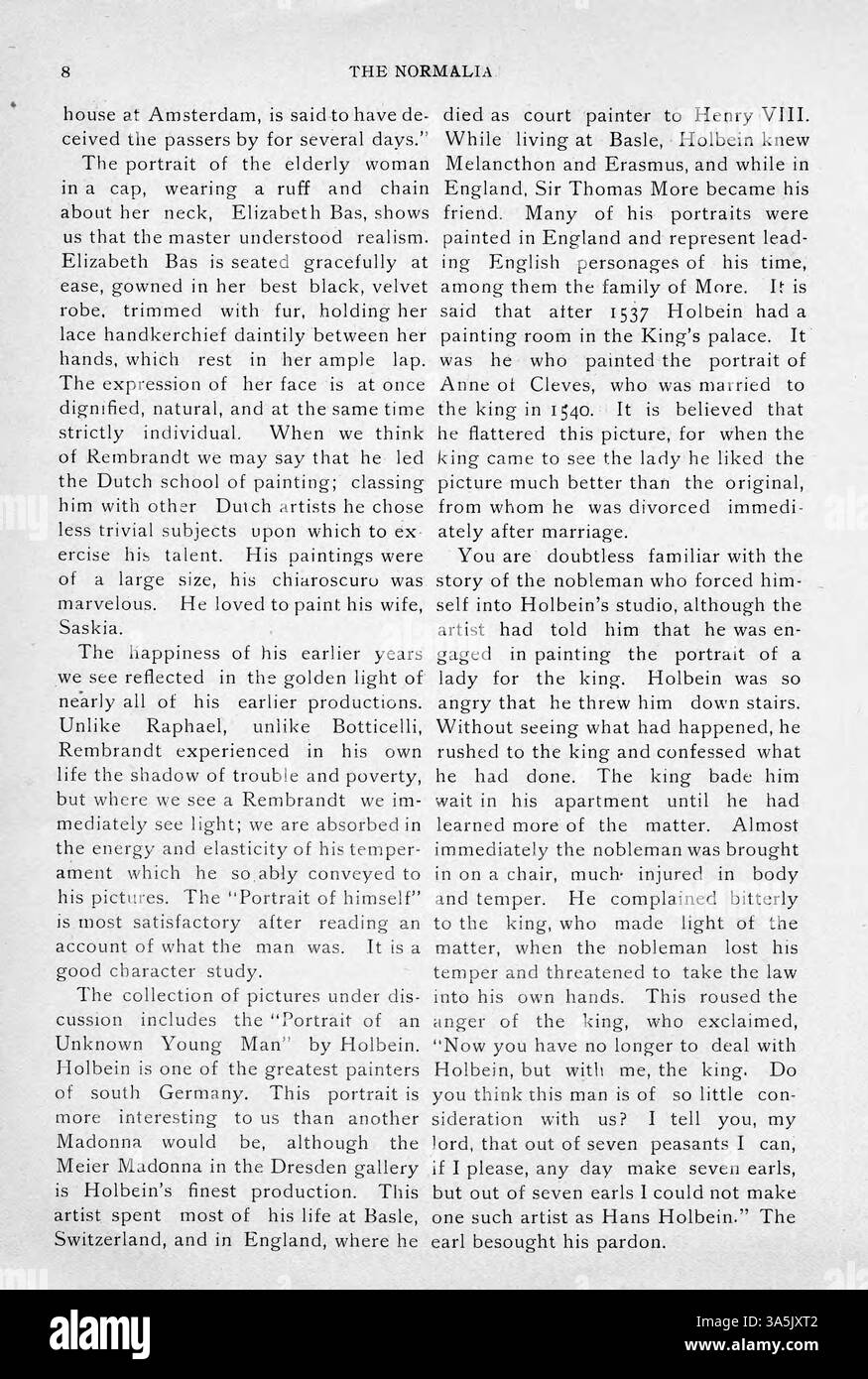 This edition of *The Normalia* features journal articles by St. Cloud ...