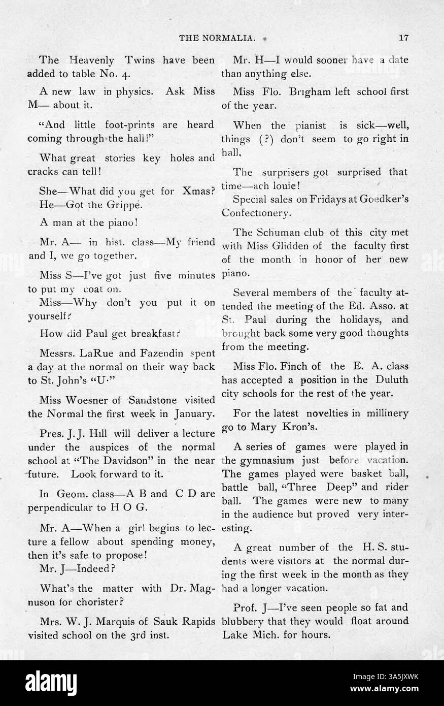 The january 1899 edition of the normalia includes articles on hi-res ...