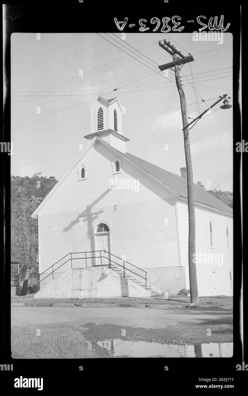 Church located near Enterprise Coal Mining Company’s Ponfeigh Mines in ...