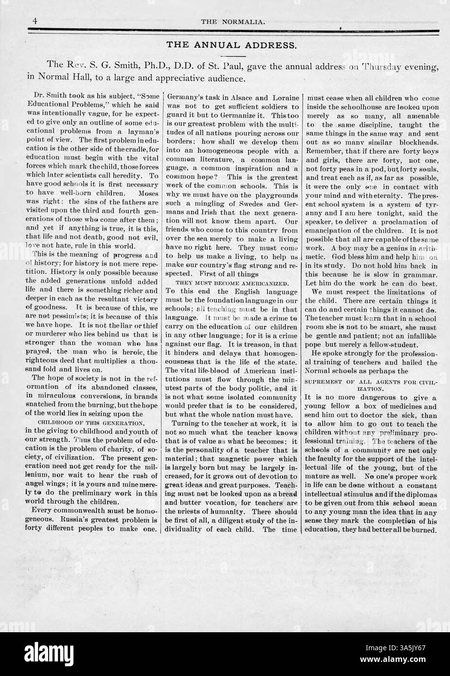 Including addresses and student papers hi-res stock photography and ...