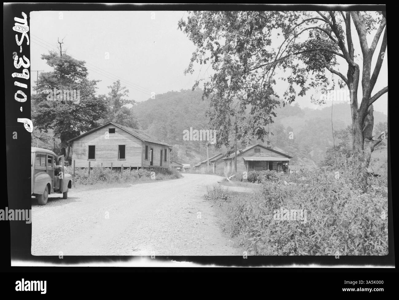 Abandoned houses at Premium Coals Inc. Premium Mines in Letcher County ...