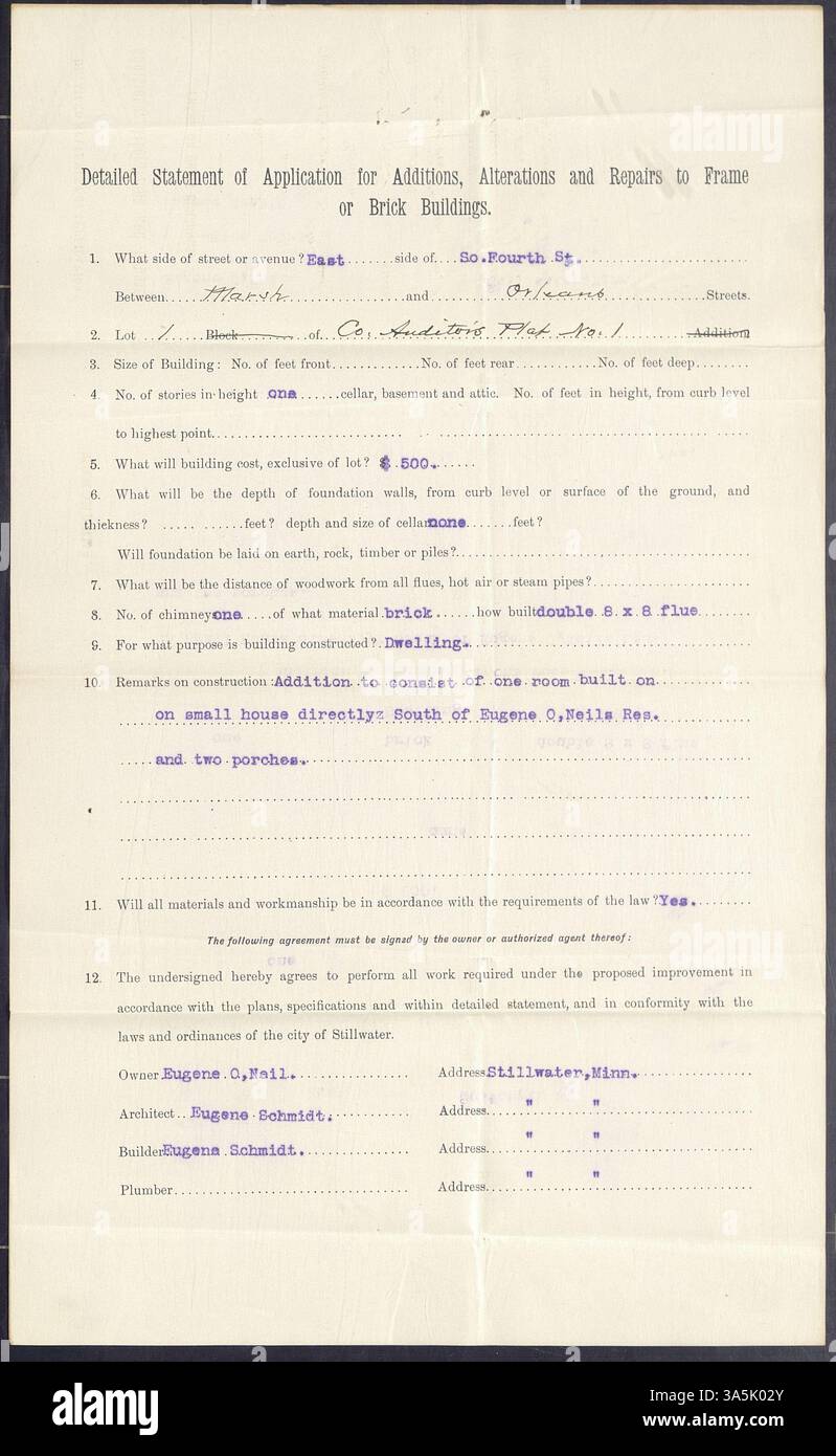 1906 located on south fourth street hi-res stock photography and images ...