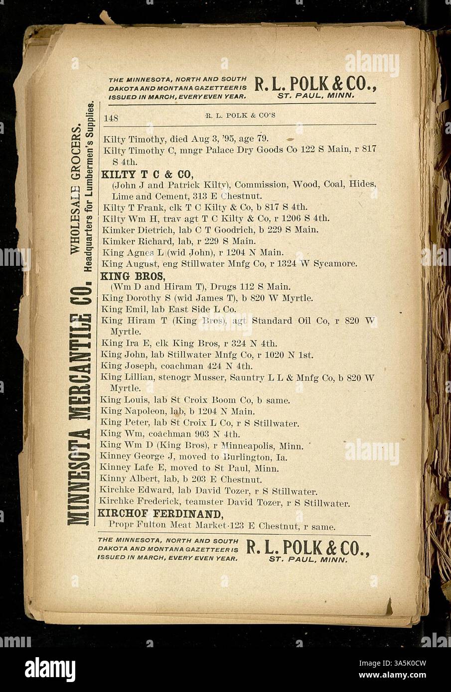 The 1896-97 Stillwater City Directory provides a comprehensive list of ...