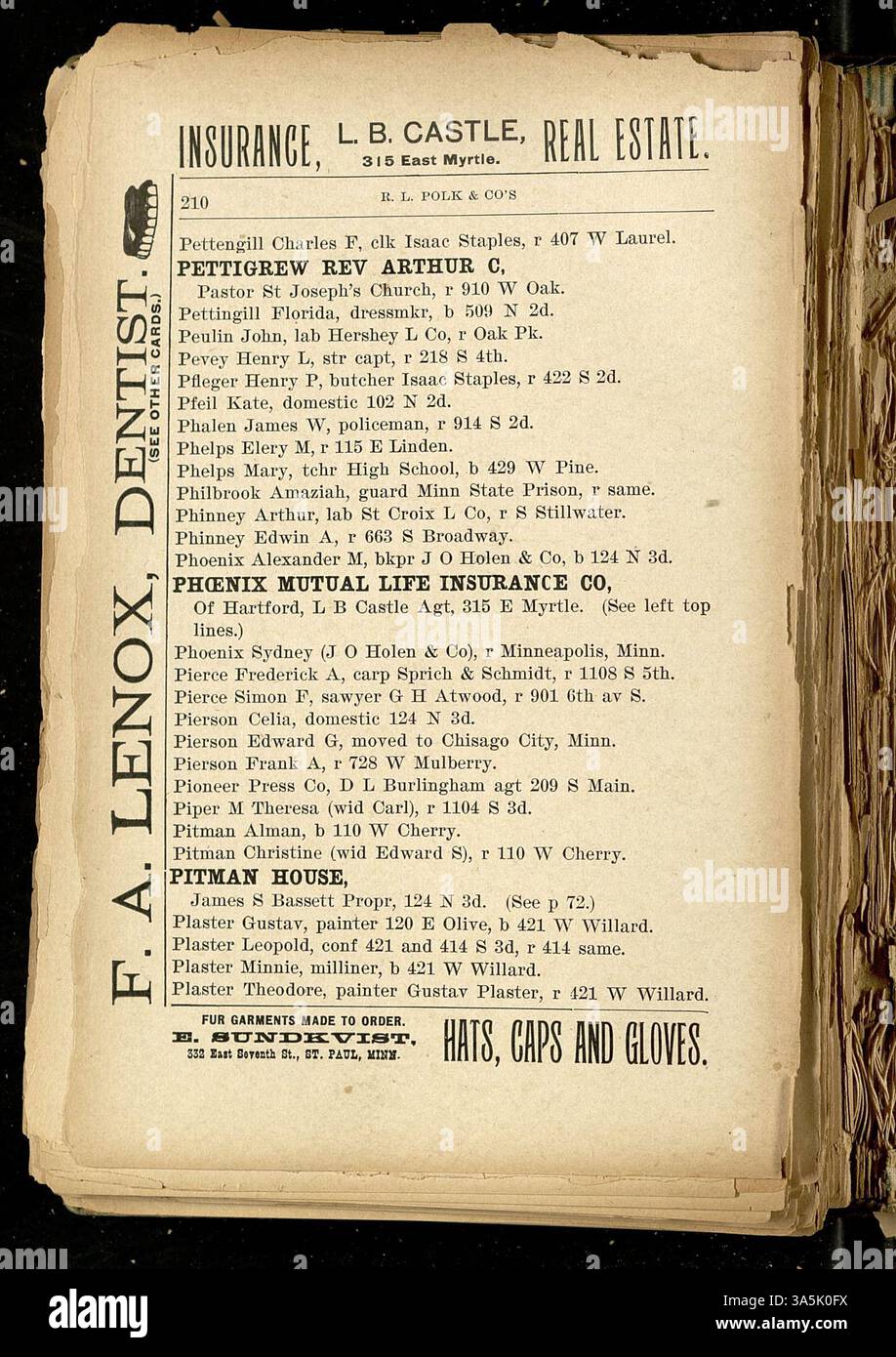 The 1896-97 edition of the Stillwater City Directory contains an ...
