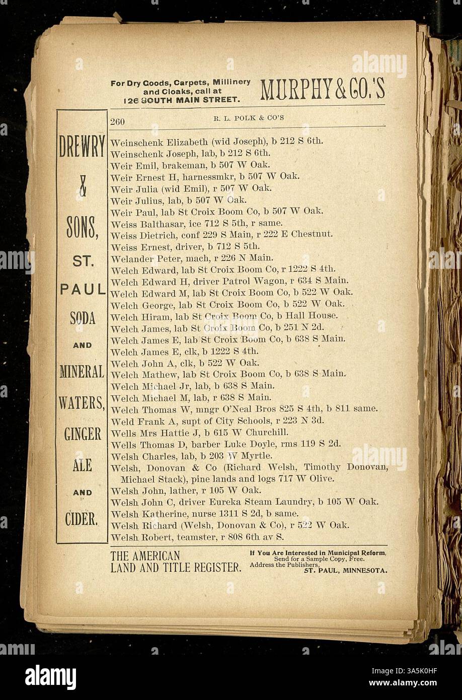 This edition of the 1896-97 Stillwater City Directory provides an ...