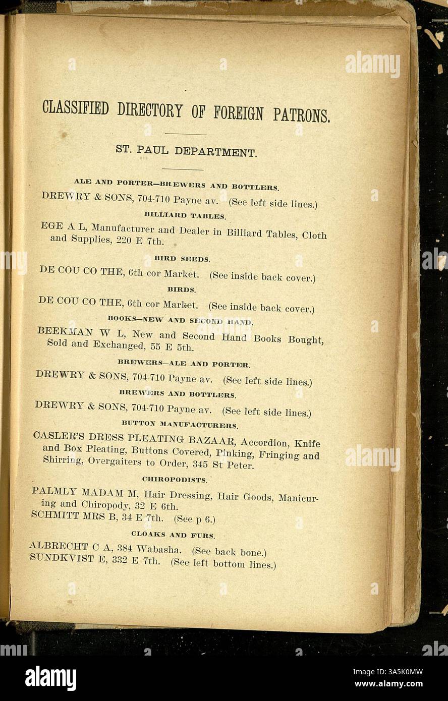 This 1896-97 Stillwater City Directory includes a detailed alphabetical ...