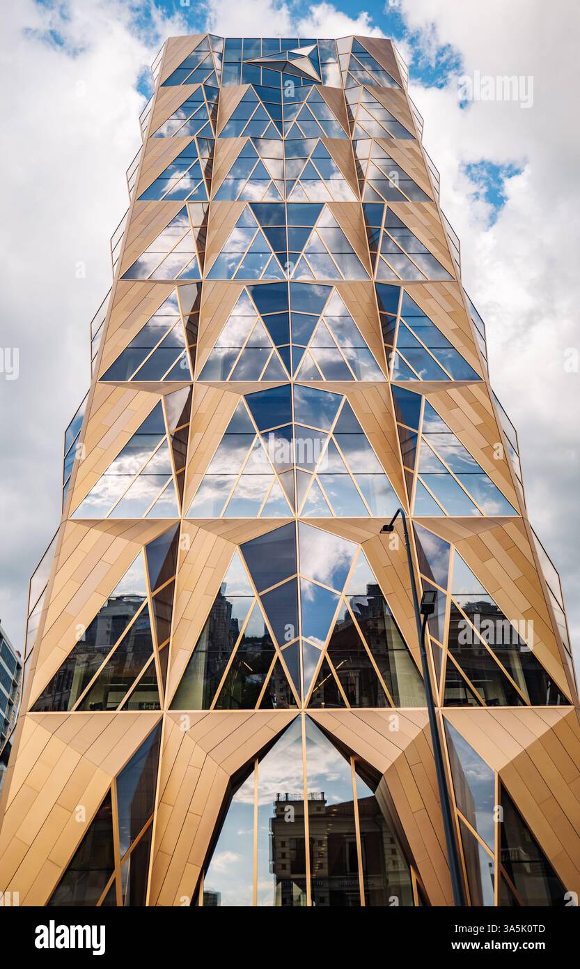 Modern high-rise buildings of Yekaterinburg Stock Photo - Alamy