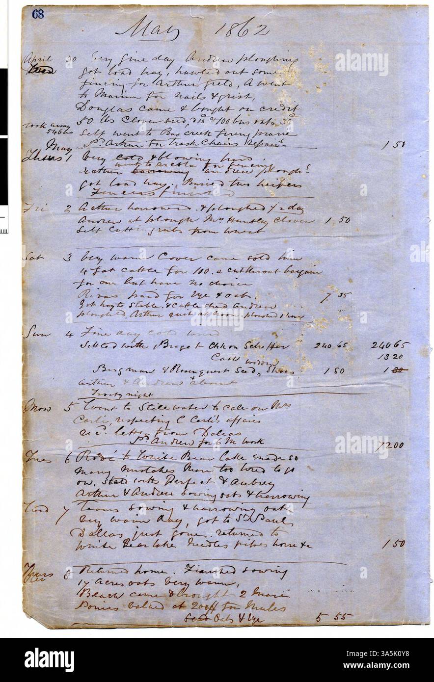 Detailed handwritten notes Cut Out Stock Images & Pictures - Alamy