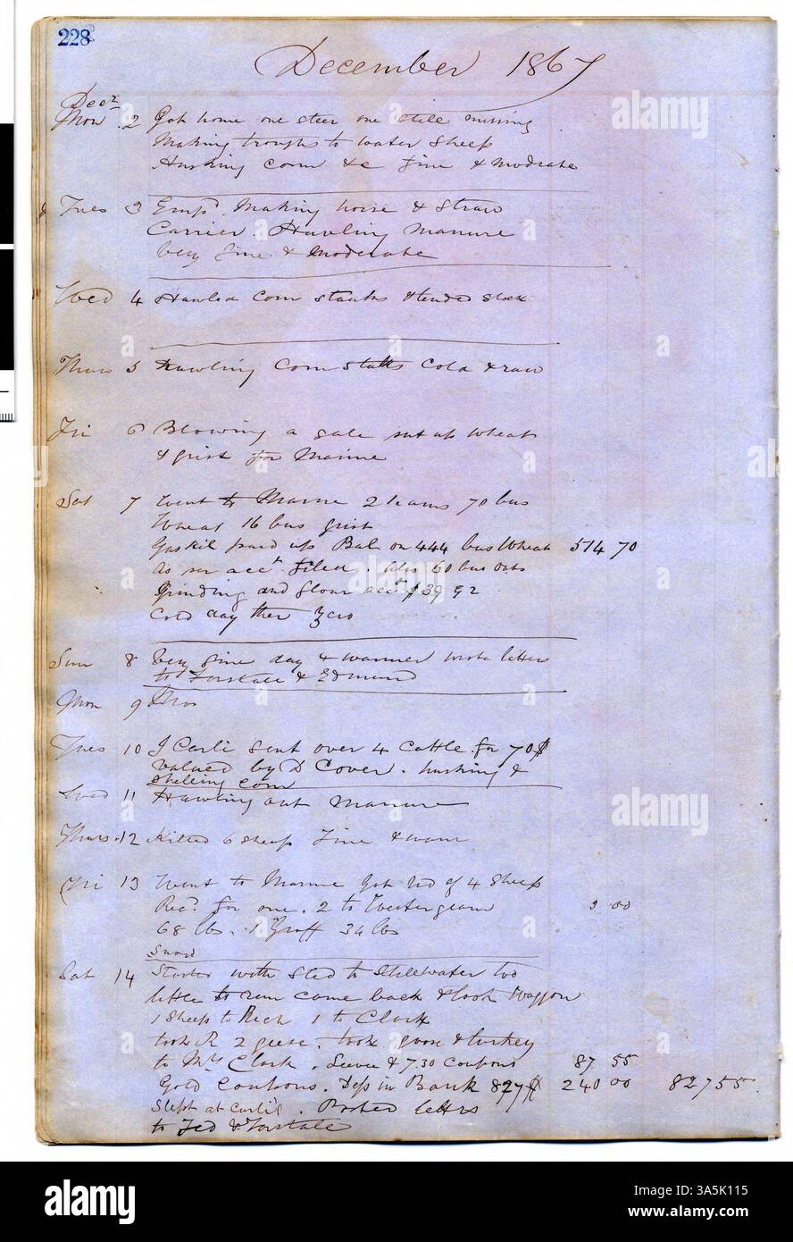 Morgan mays farm journal 1861 1871 provides a thorough record hi-res ...