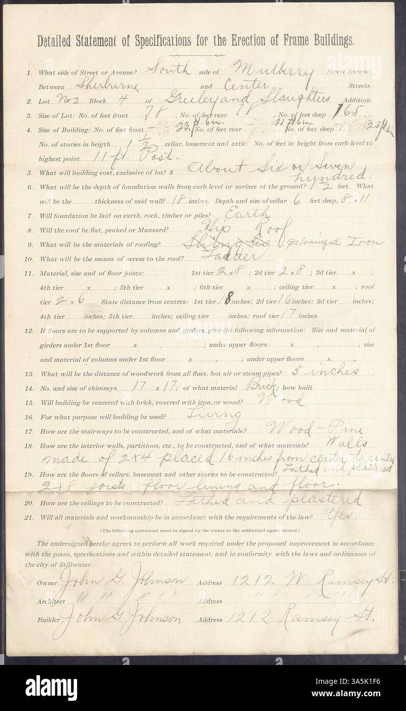 1908 permit hi-res stock photography and images - Alamy