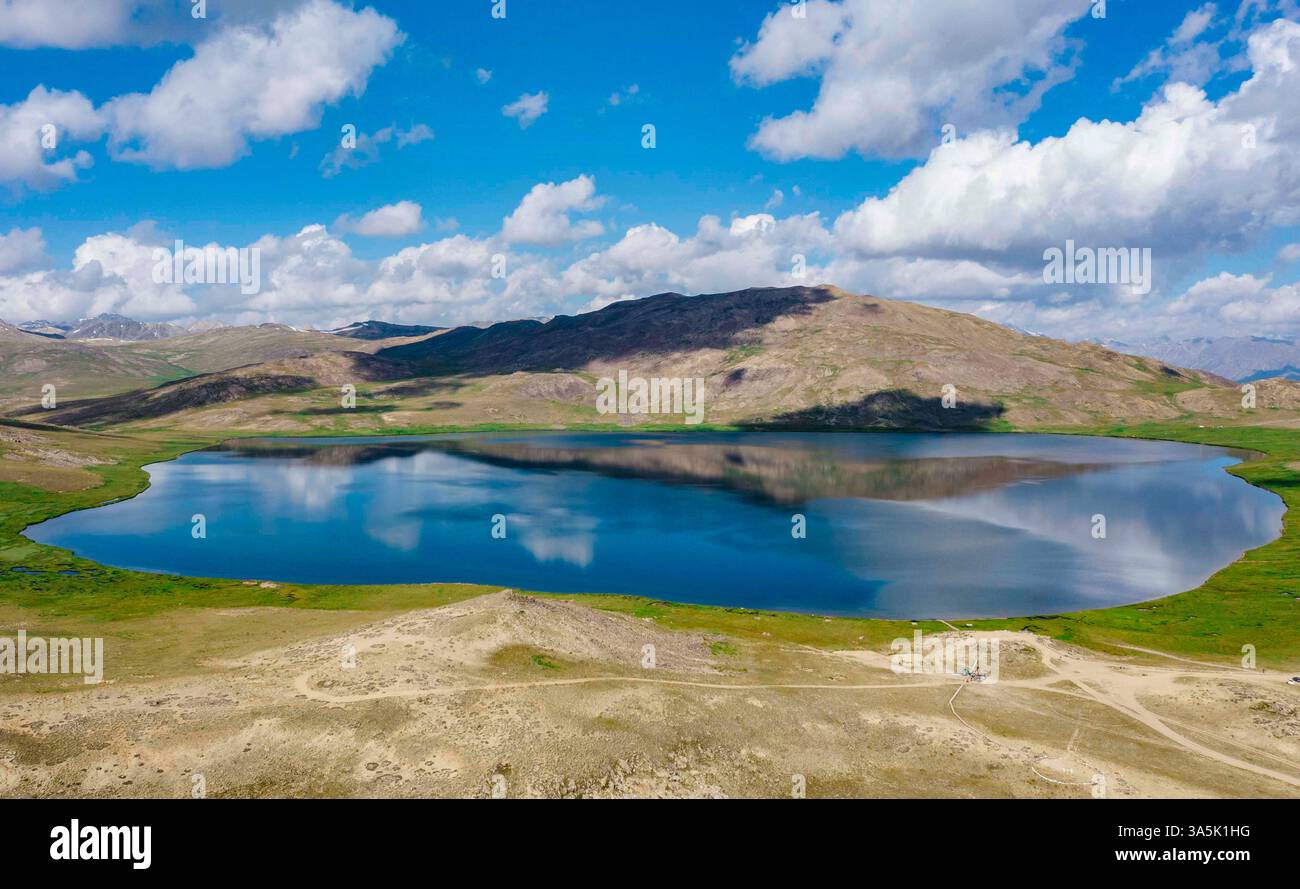 Sheosar Lake: Serene Waters Beneath a Canvas of Clouds in Deosai ...