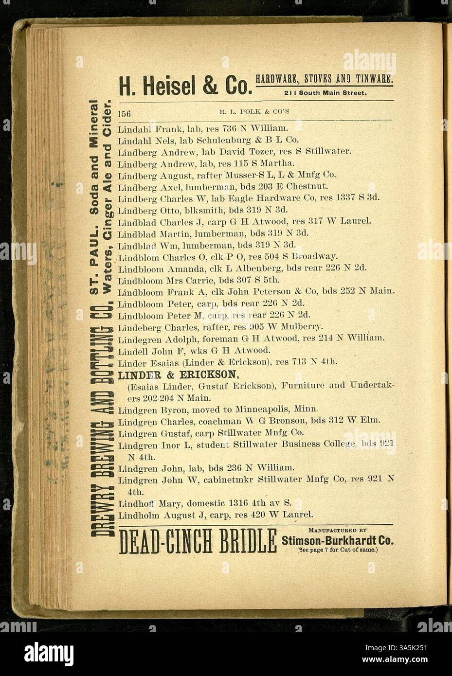 The 1894-95 Stillwater City Directory contains an alphabetical list of ...