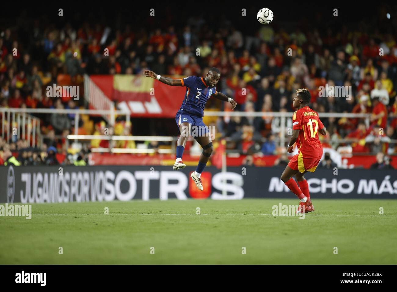 Valencia, Spain. 23rd Mar, 2025. VALENCIA, 23-03-2025 , Mestalla ...