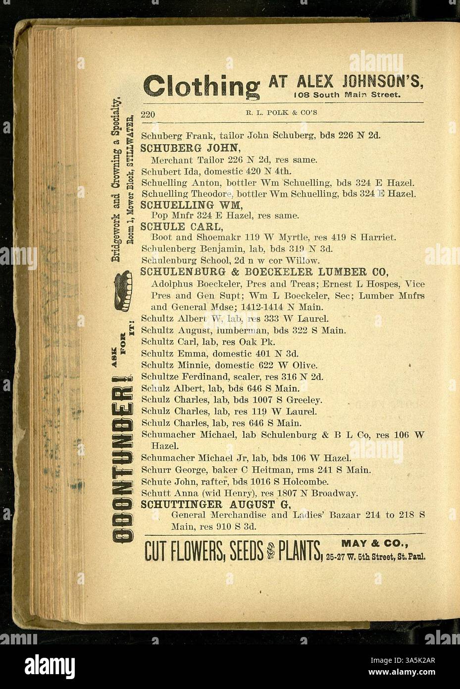 The Stillwater City Directory for 1894-95 includes an alphabetical list ...