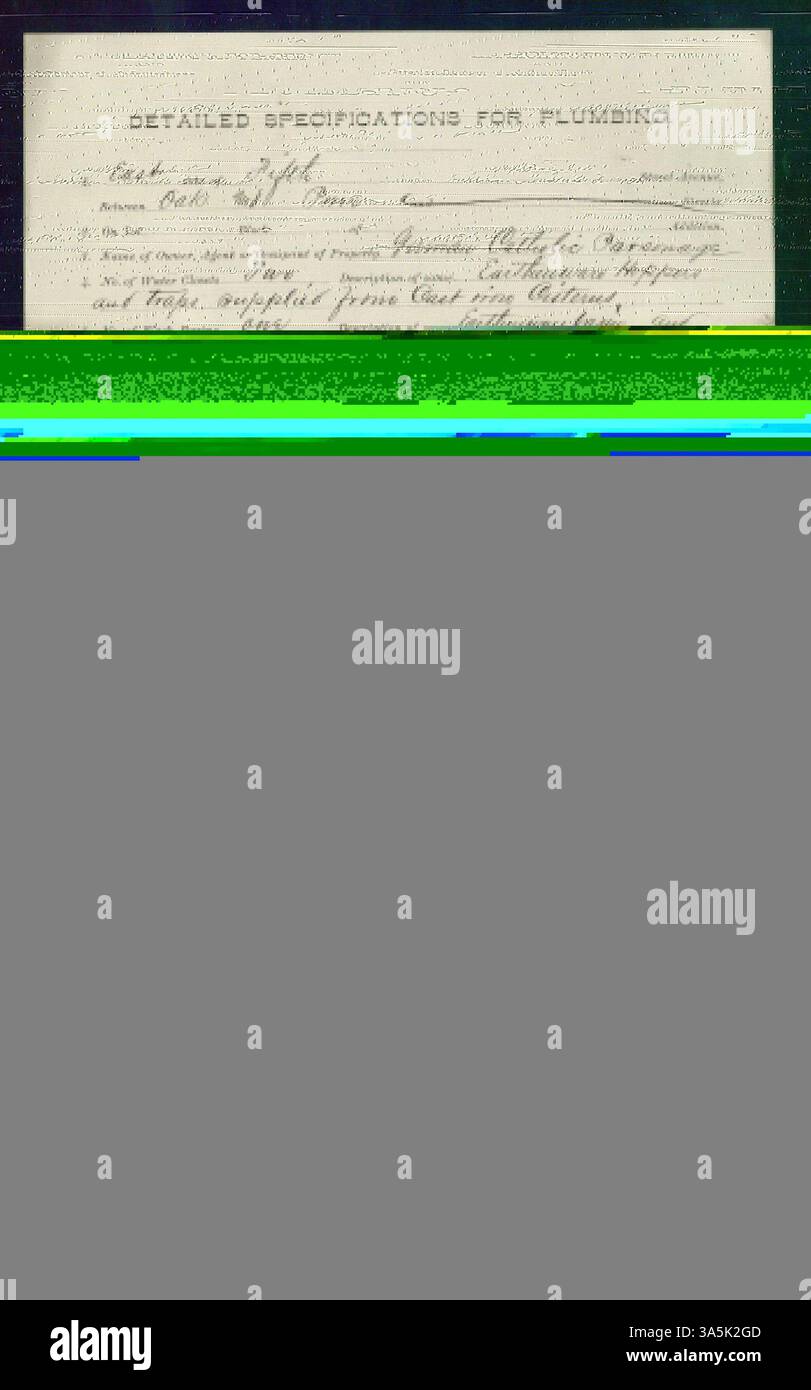 Authorized plumbing work hi-res stock photography and images - Alamy