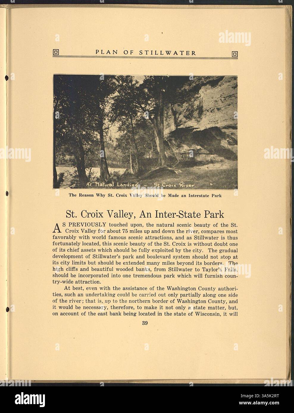 This 1918 plan for Stillwater, created by Morell & Nichols, includes ...