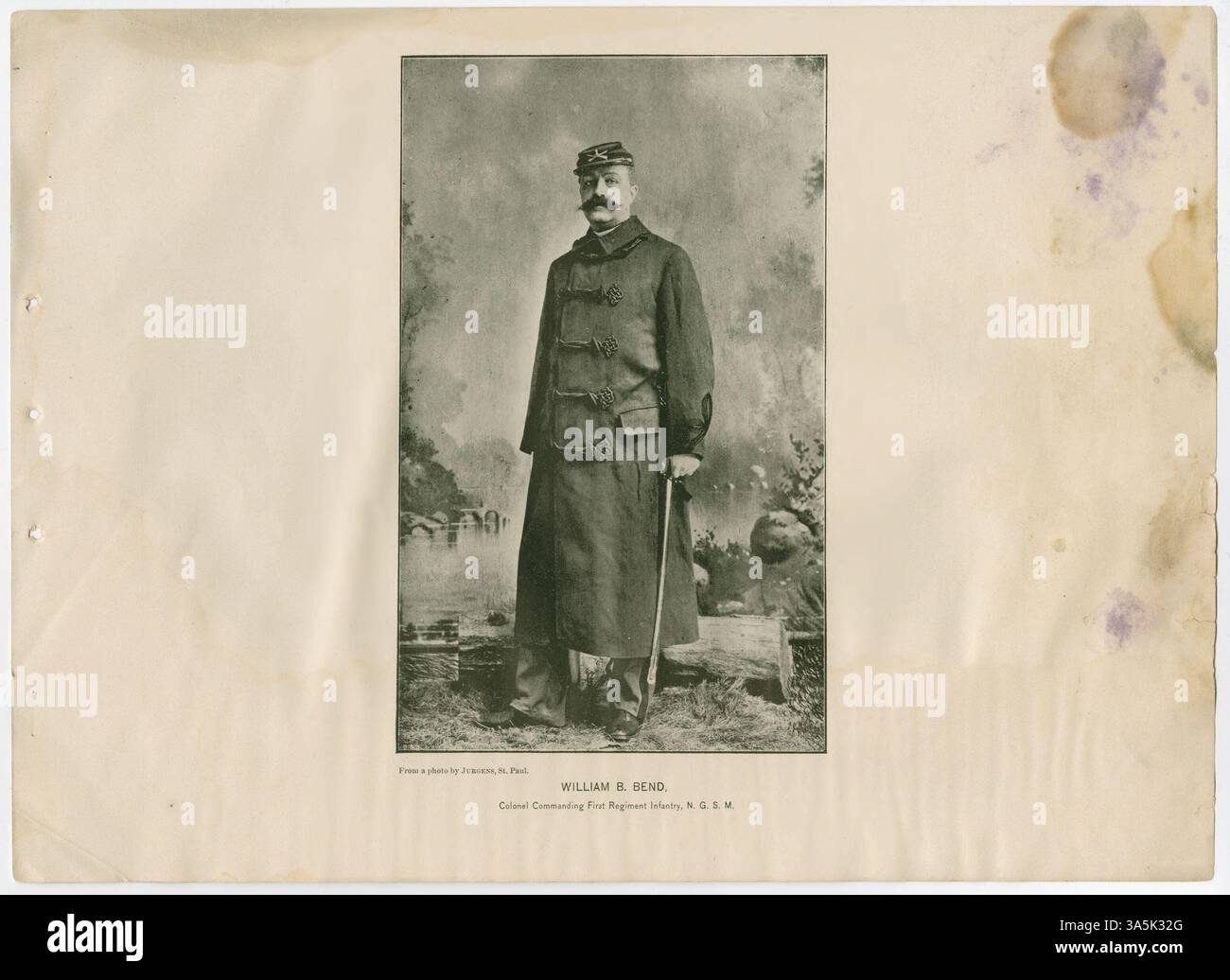 A detailed history of the First Regiment Infantry of the Minnesota ...