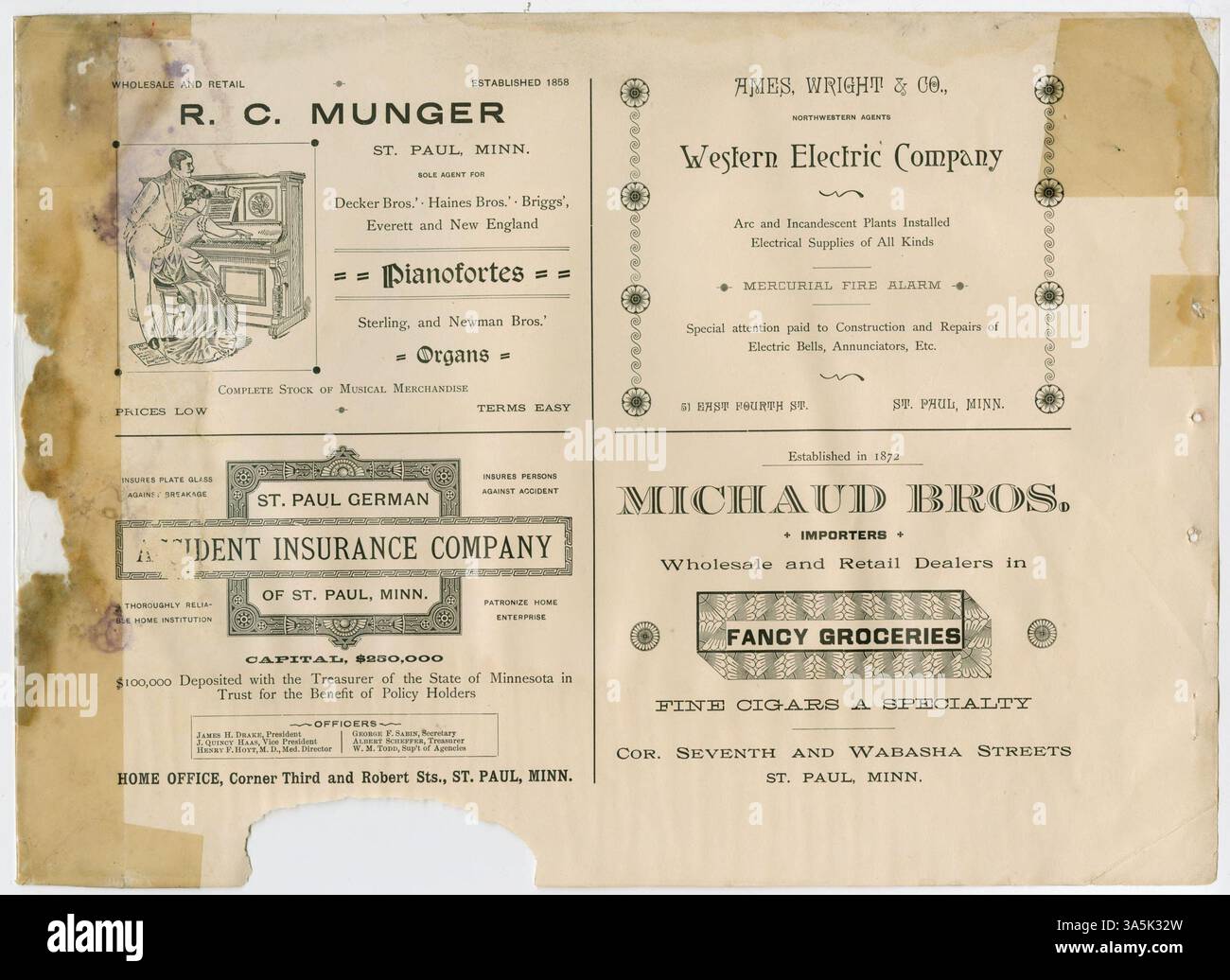 A history of the First Regiment Infantry, National Guard, Minnesota ...