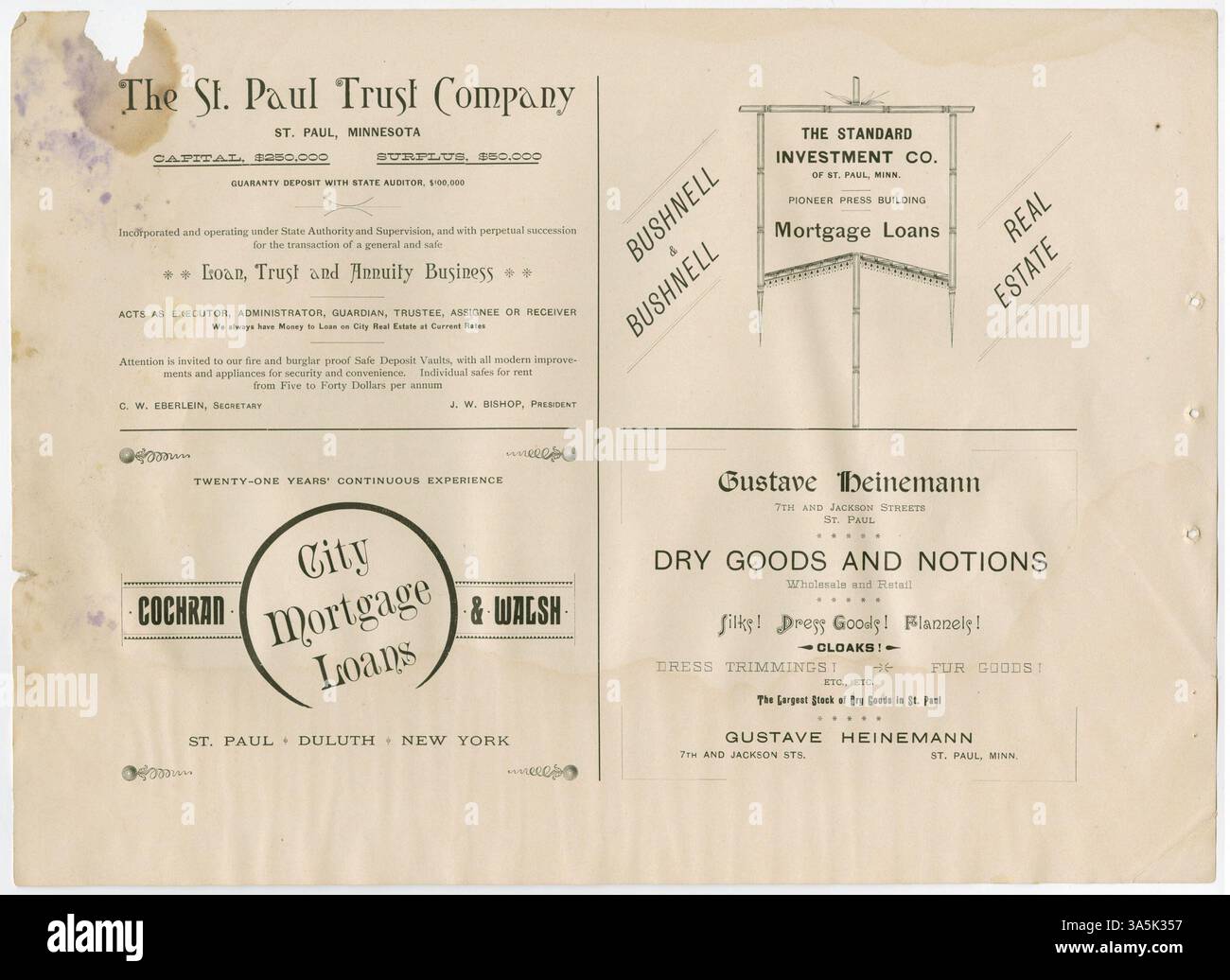 A detailed history of the First Regiment Infantry, Minnesota National ...