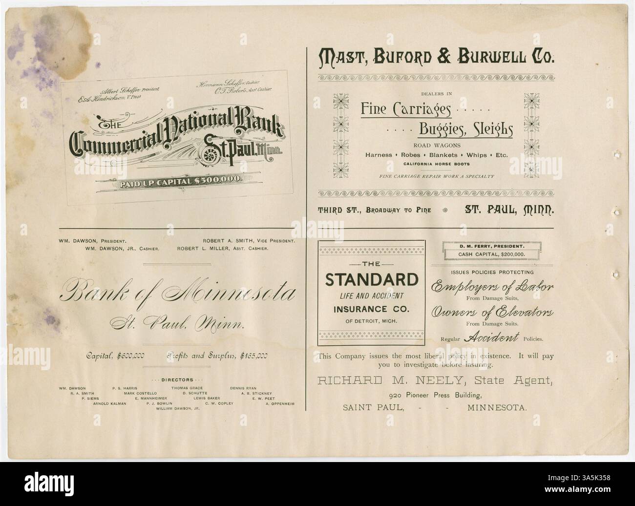 The historical sketch of the first regiment infantry hi-res stock ...