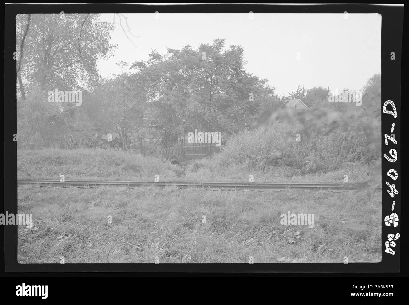 The sewer outfall in Westville, Illinois, near U.S. Coal and Coke ...
