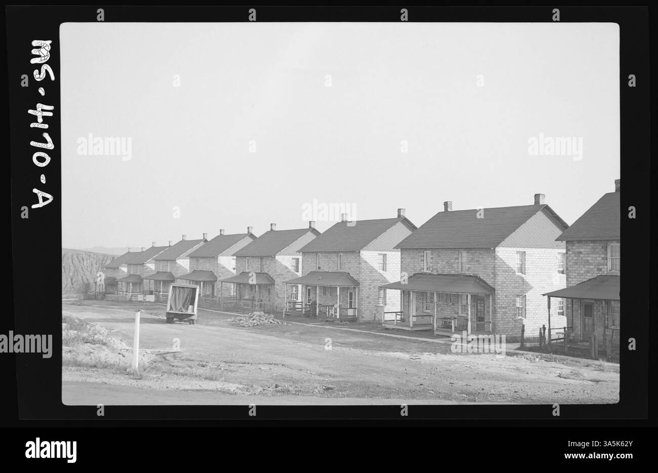 Company houses made of tile construction at Heisley Coal Company’s ...