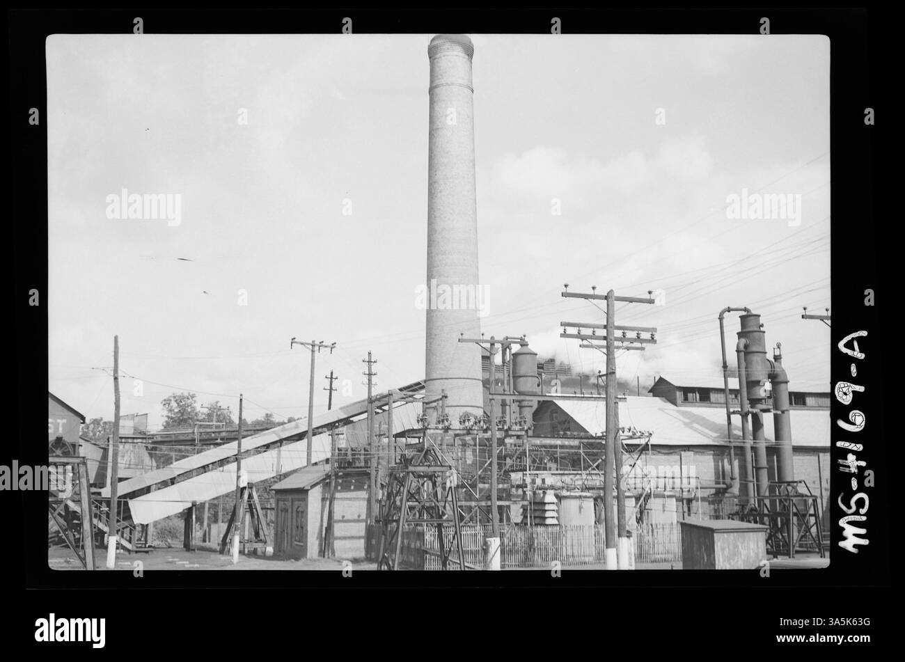 The power house at Heisley Coal Company’s Heisley #3 Mine in Nanty-Glo ...