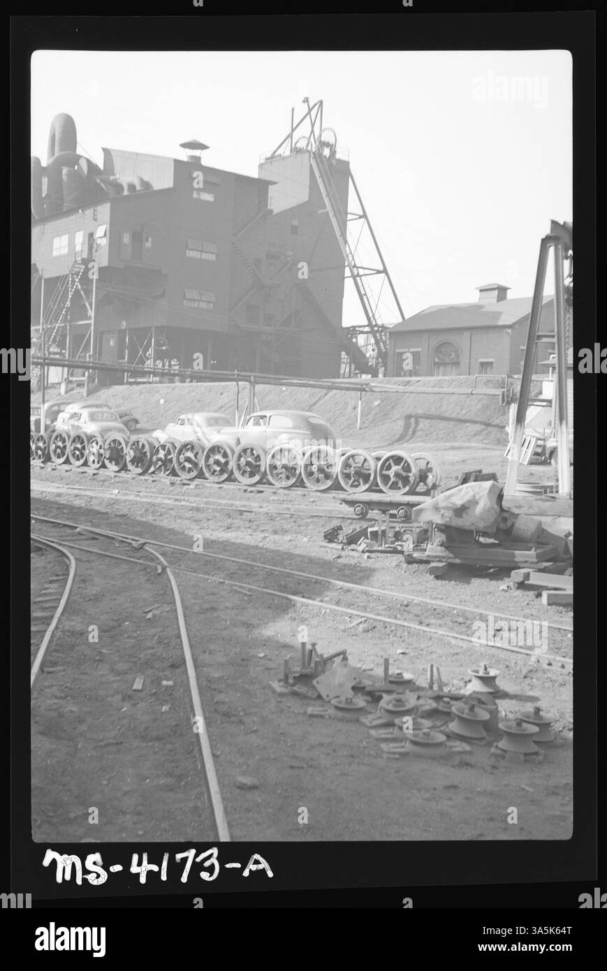 A photograph of the tipple at Monroe Coal Mining Company’s Revloc #1 ...