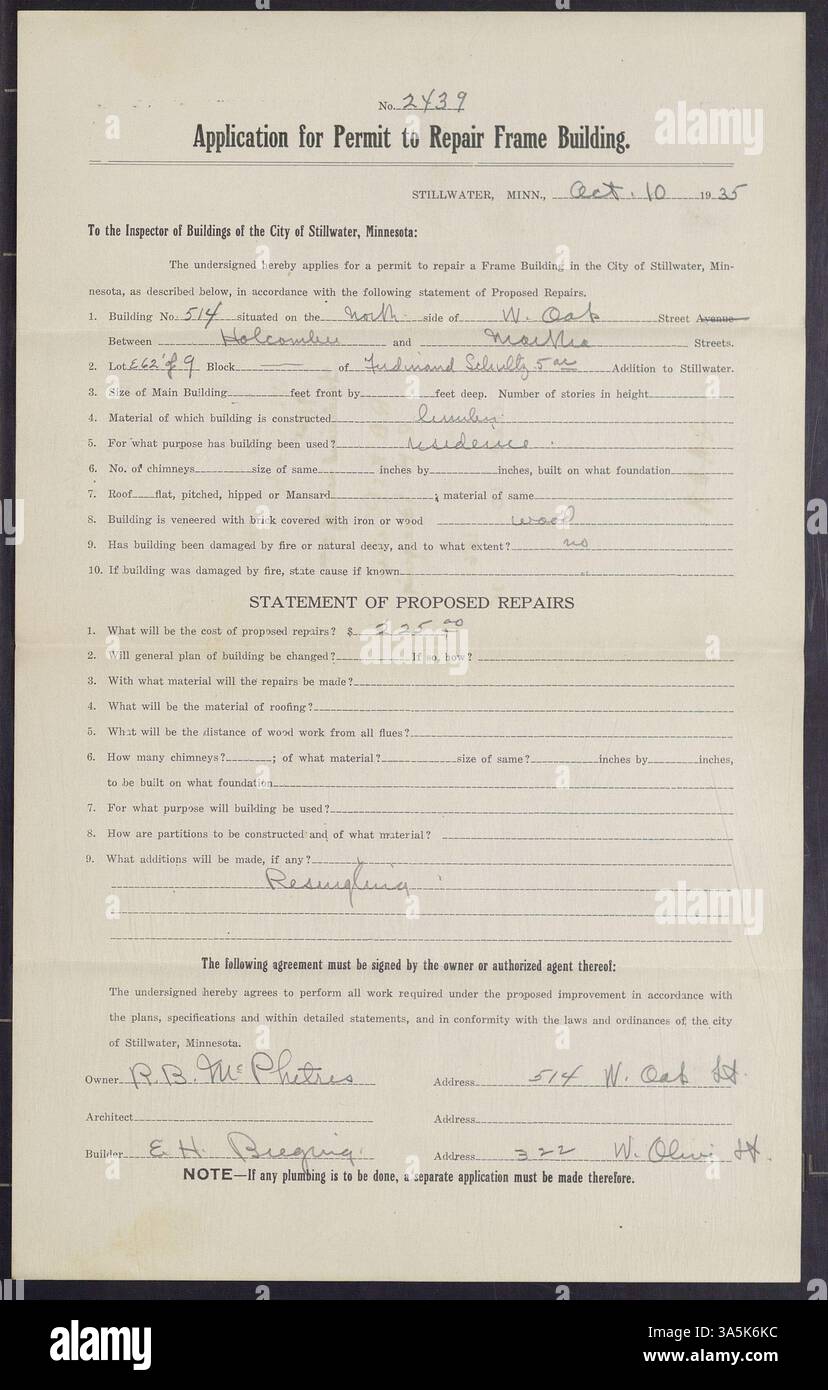 R b mcphetres hi-res stock photography and images - Alamy