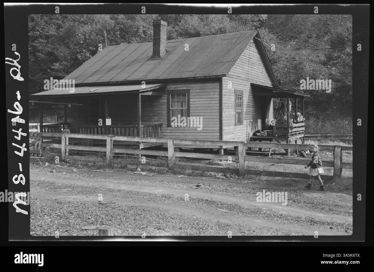 Company owned house #45 at New River Coal Company’s Oswald Mine in ...