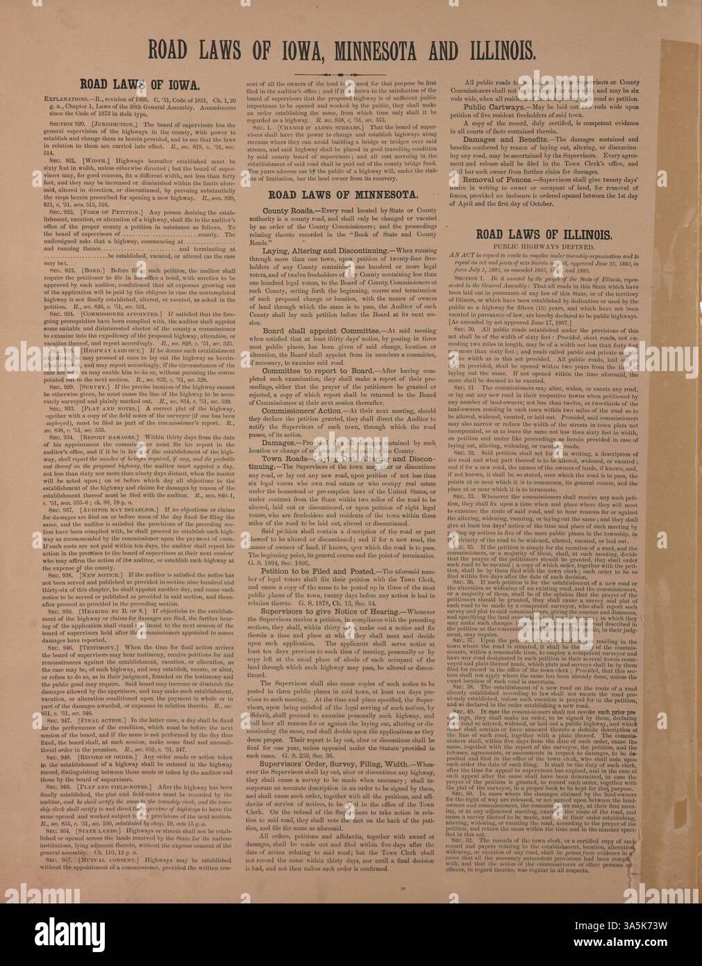 The 1901 plat book of Washington County, Minnesota, includes 52 colored ...