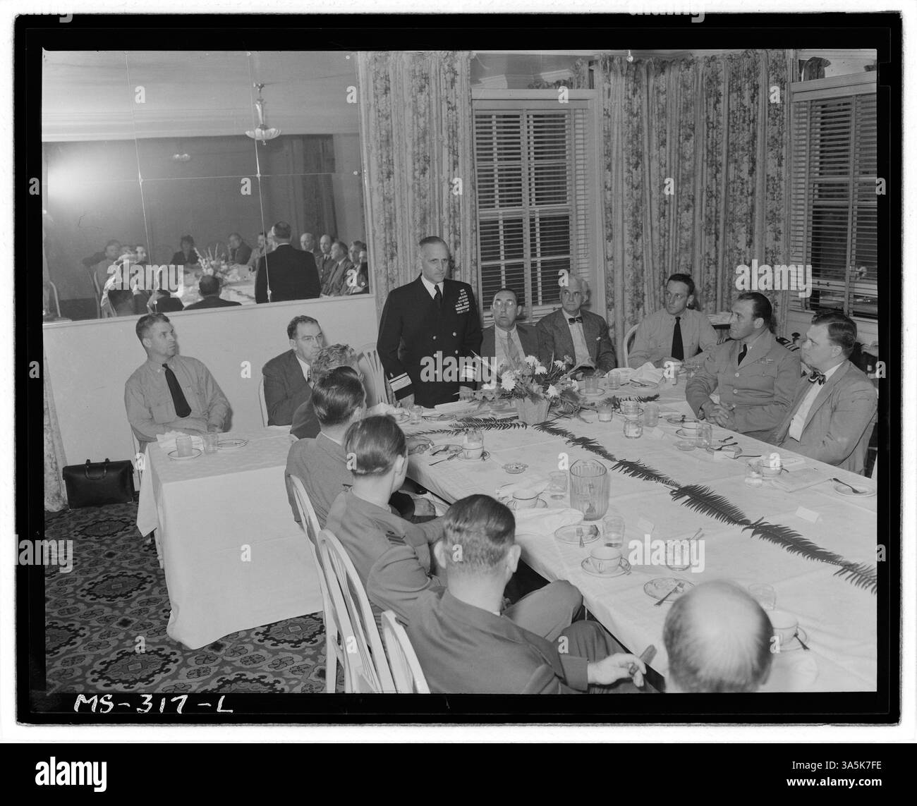 A luncheon in Terre Haute, Vigo County, Indiana, with coal mine ...