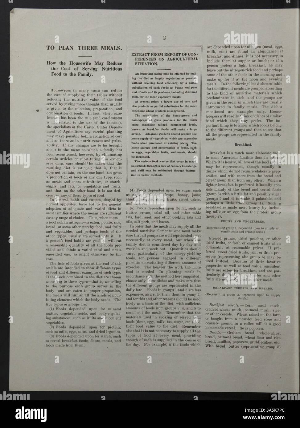 This pamphlet, issued by the U.S. Department of Agriculture, provides ...