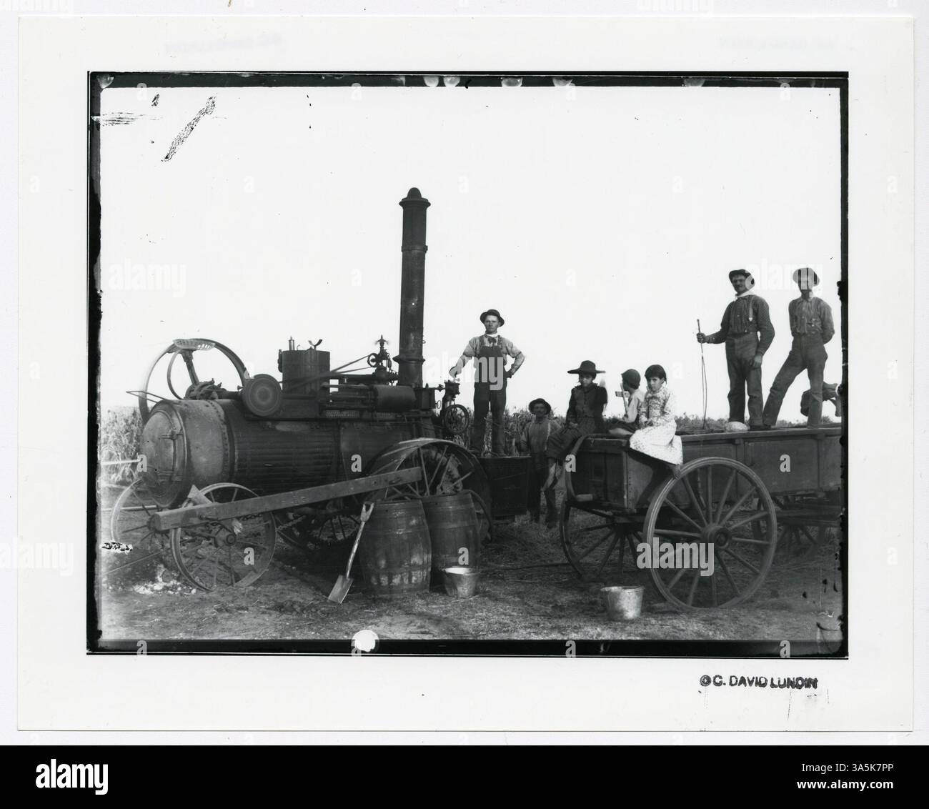 Performing agricultural tasks related to harvesting and processing crops hi-res stock ...