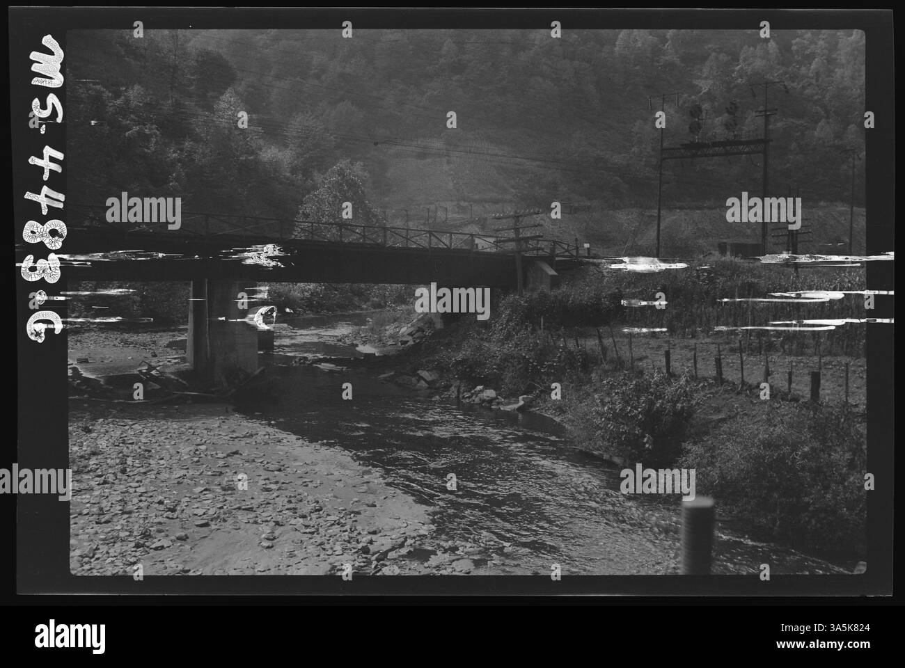 A section of the Elkhorn River near Welch, McDowell County, West ...