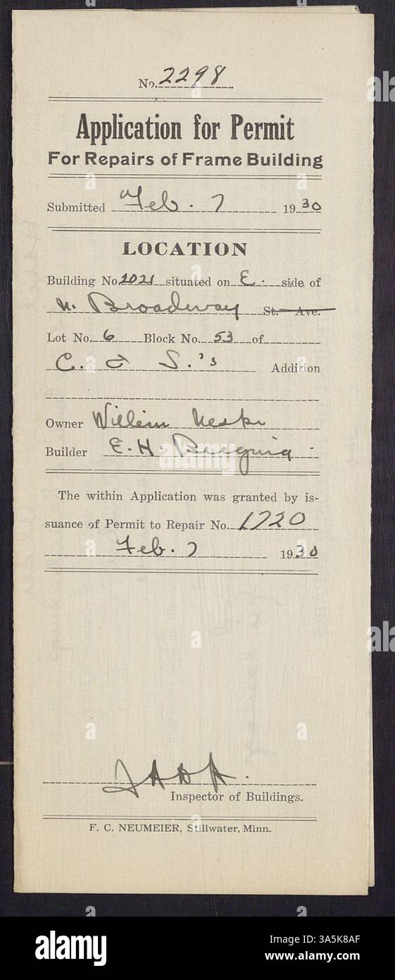 William neske hi-res stock photography and images - Alamy