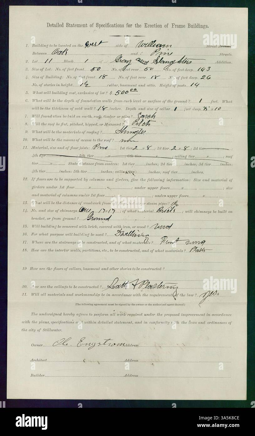 J l engstrom location hi-res stock photography and images - Alamy