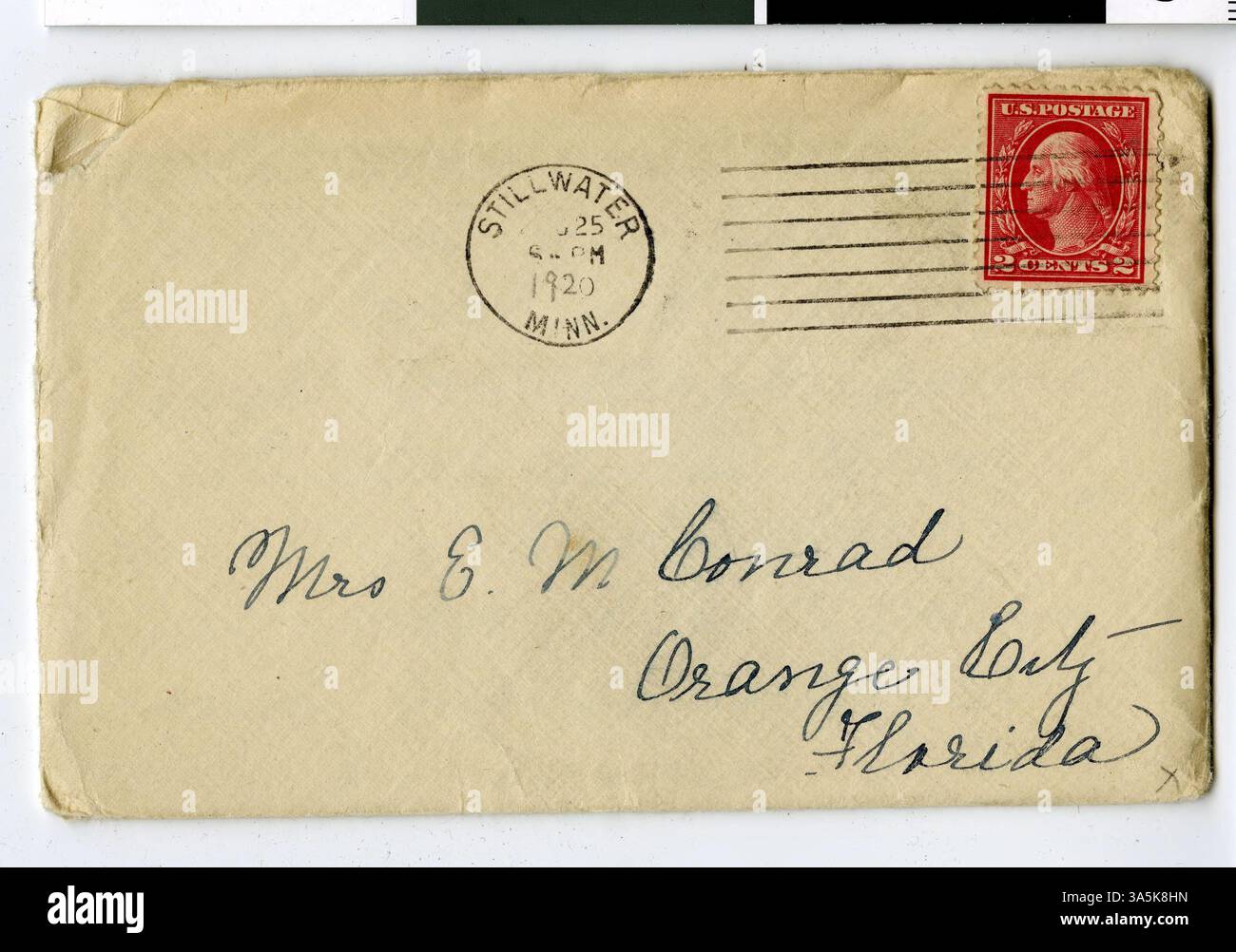 This 10-page handwritten letter from Nellie McCluer in Stillwater ...