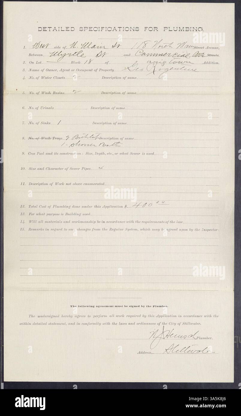 Building permit number 1365 hi-res stock photography and images - Alamy