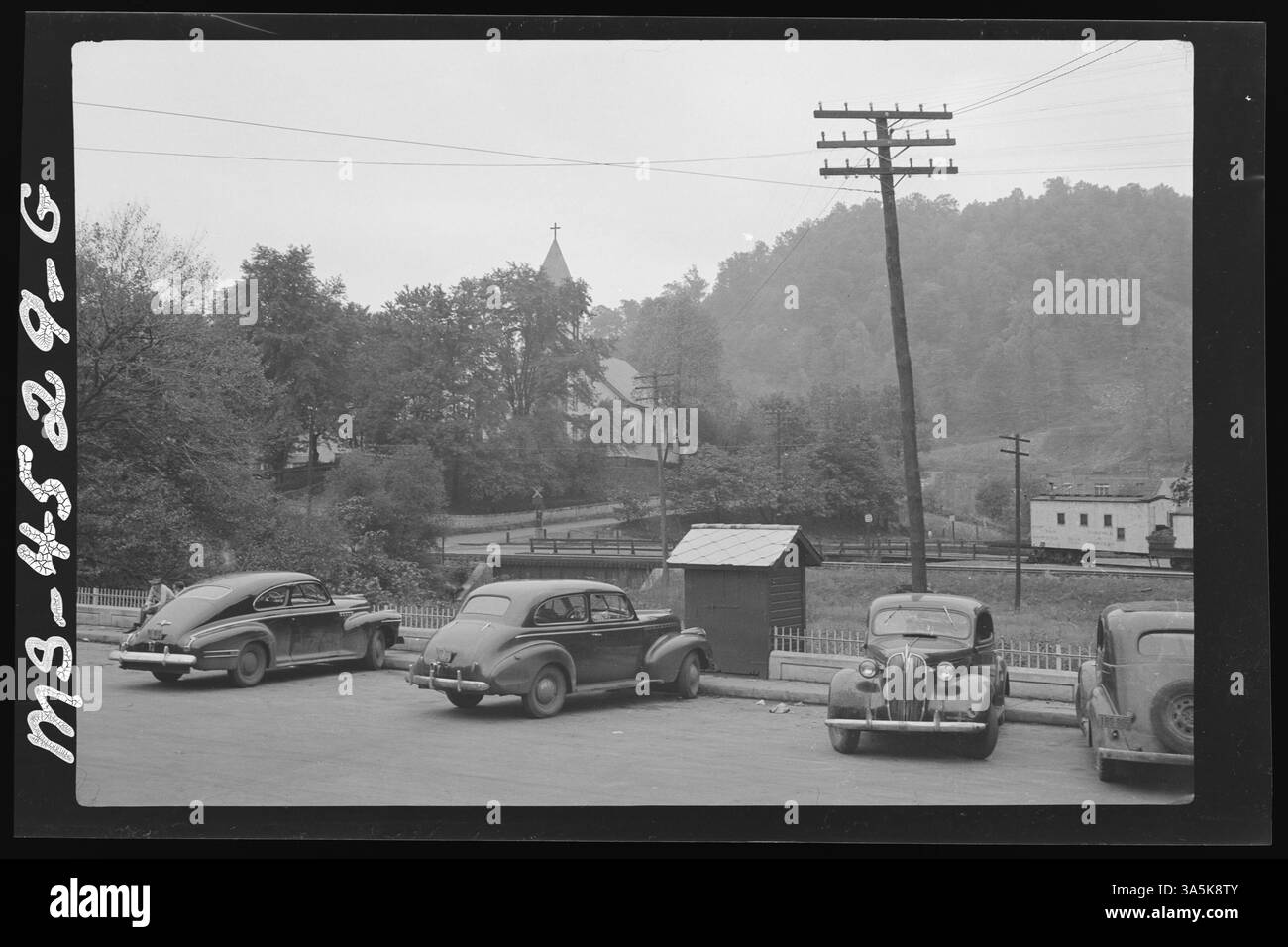 A photograph of the Roman Catholic Church in Gary, McDowell County ...