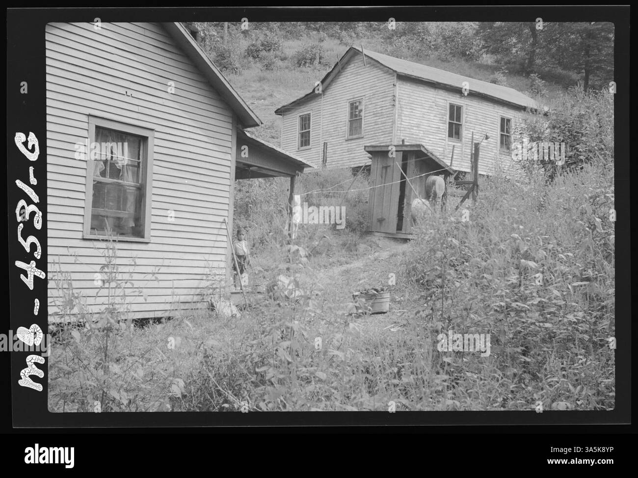 A house at the Marlowe Coal Company’s Defiance Mine in Scuddy, Kentucky ...
